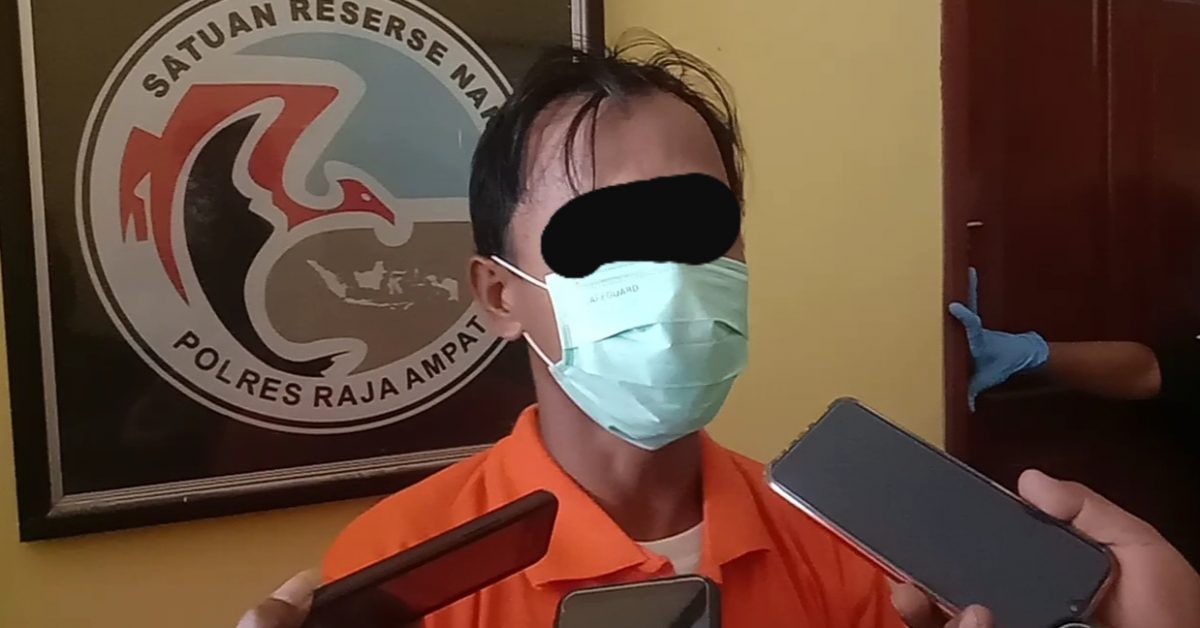 Ini Alasan Tugu Selamat Datang di Raja Ampat Dirusaki - Sorongraya.co