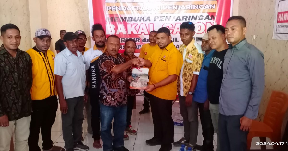 Bermodalkan Kerja Untuk Masyarakat Gabriel Assem Daftar Balon Gubernur ...