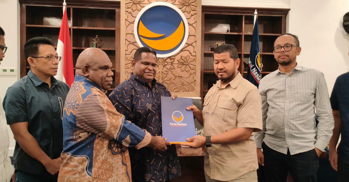 Pilkada Tambrauw, Yeskiel dan Paulus Kantongi Rekomendasi Nasdem - Sorongraya.co