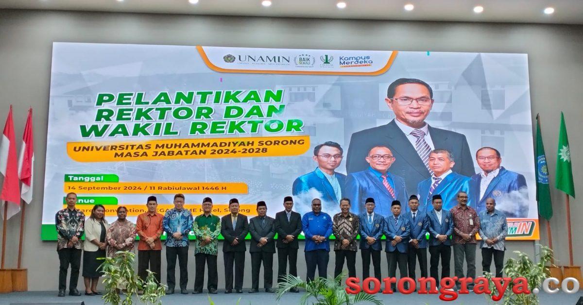 Muhammad Ali Kembali Jabat Rektor Unamin Sorong - Sorongraya.co