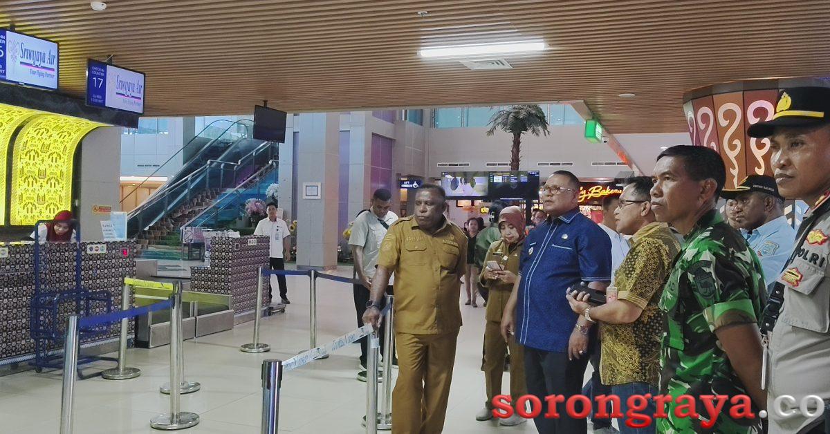 Penjabat Gubernur PBD Tinjau Kesiapan Posko dan Bandara DEO Menyongsong ...