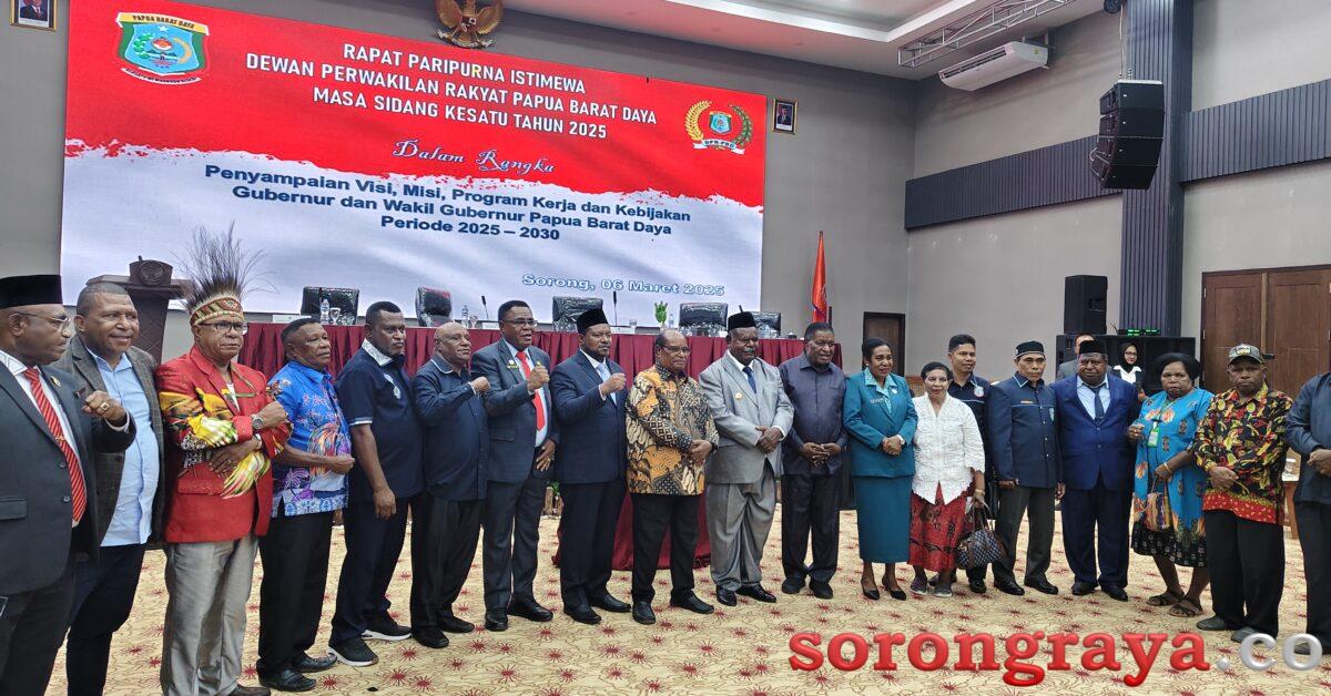 Gubernur Paparkan Program Kerja Lima Tahun ke Depan - Sorongraya.co