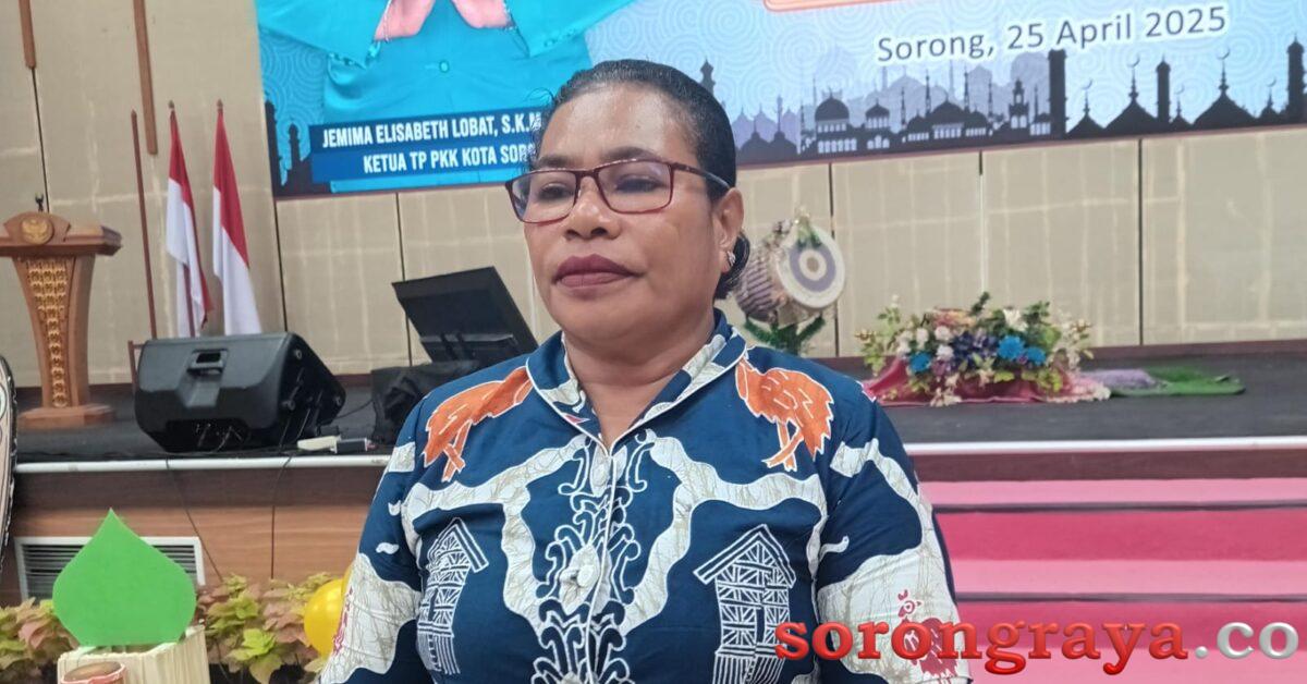 TP-PKK Kota Sorong dan GOW Gelar Halal Bihalal - Sorongraya.co