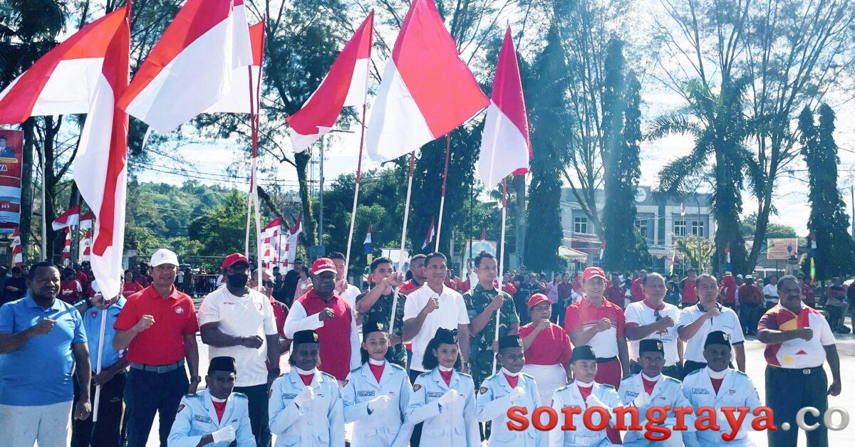 Jelang HUT ke-80 RI, Pemprov PBD Canangkan Bulan 10 Ribu Bendera ...